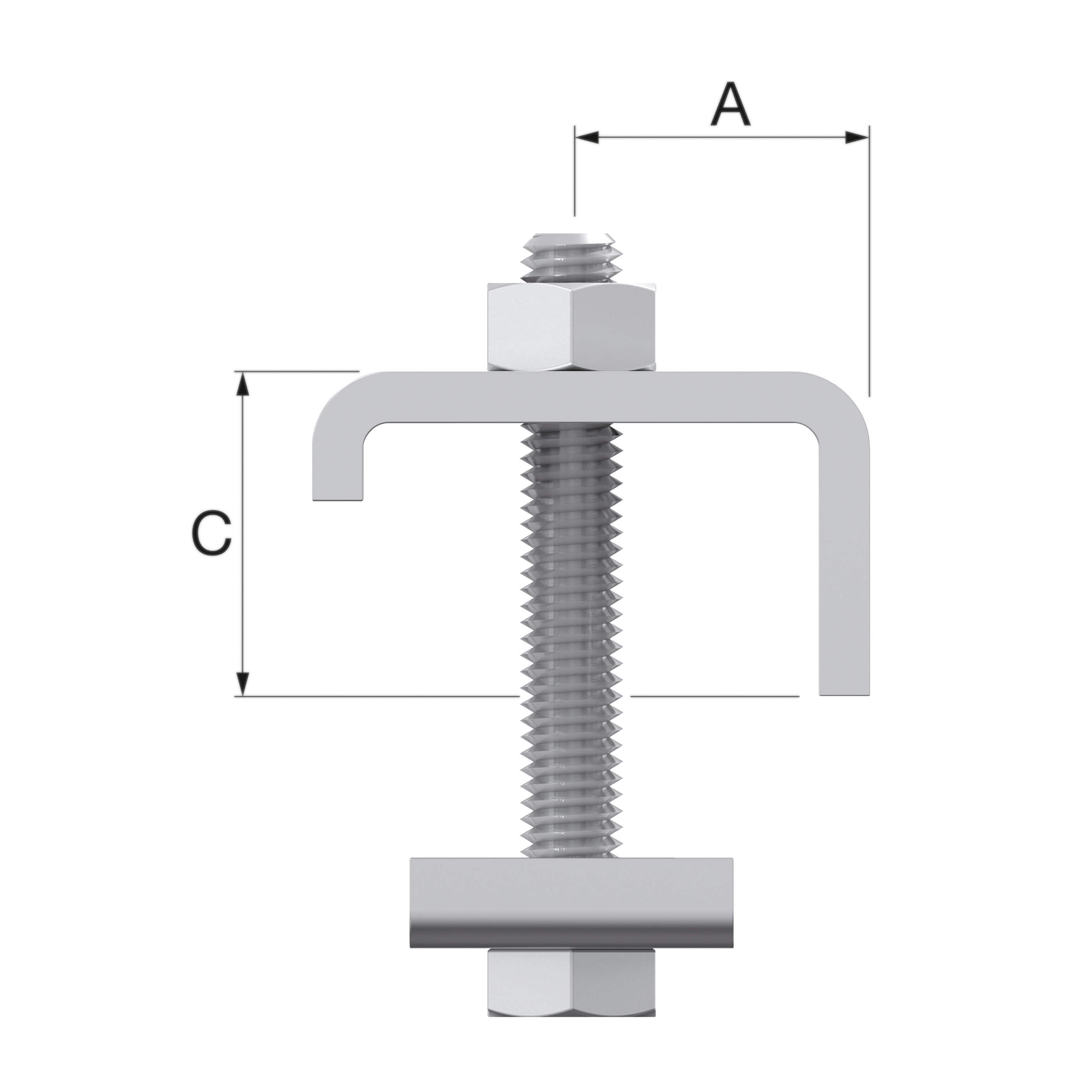 IPS Fastening rail girder clip RB 2