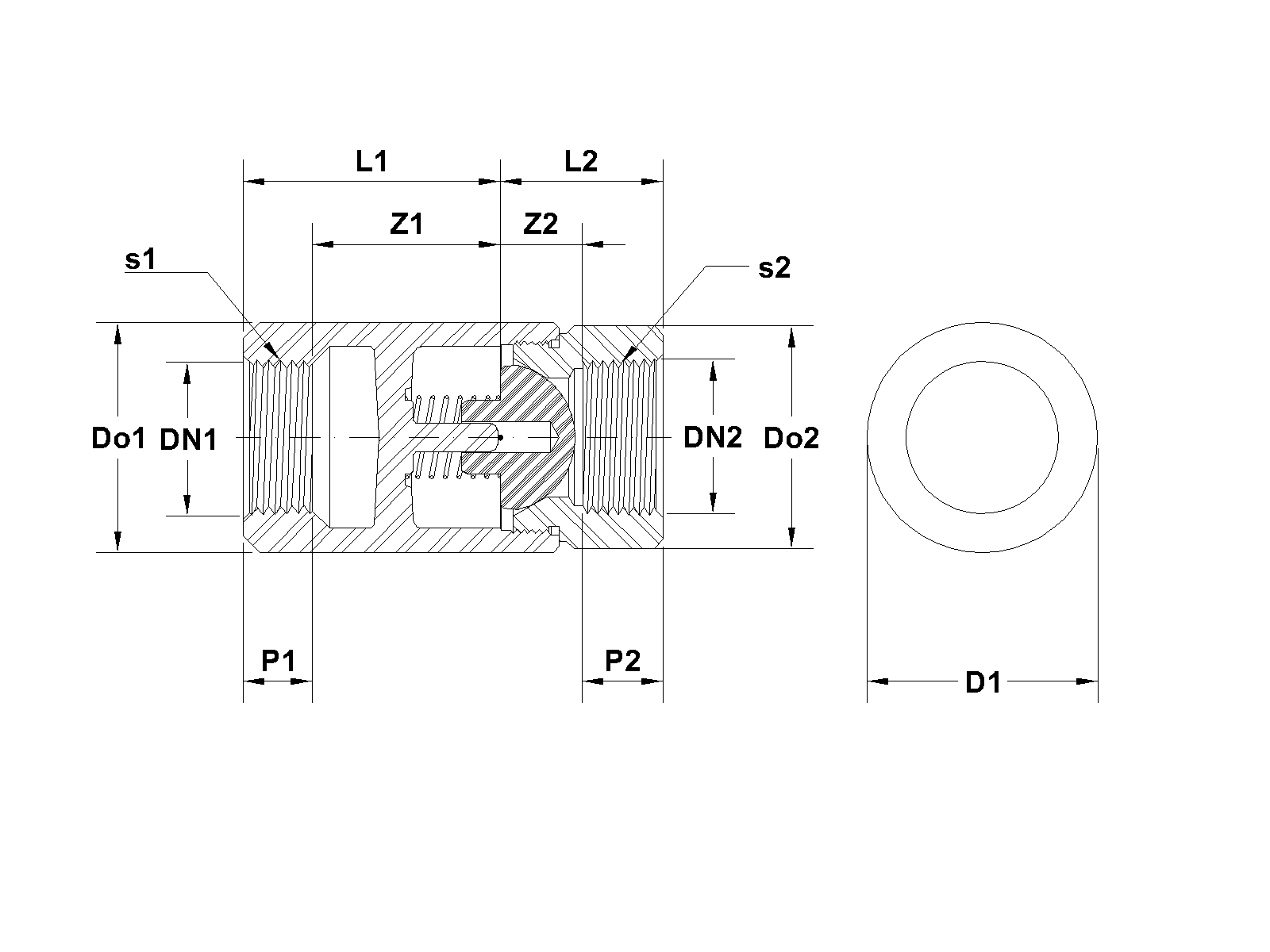 Apollo Stainless Steel Soft Seat Check Valve with .5 psig Cracking ...