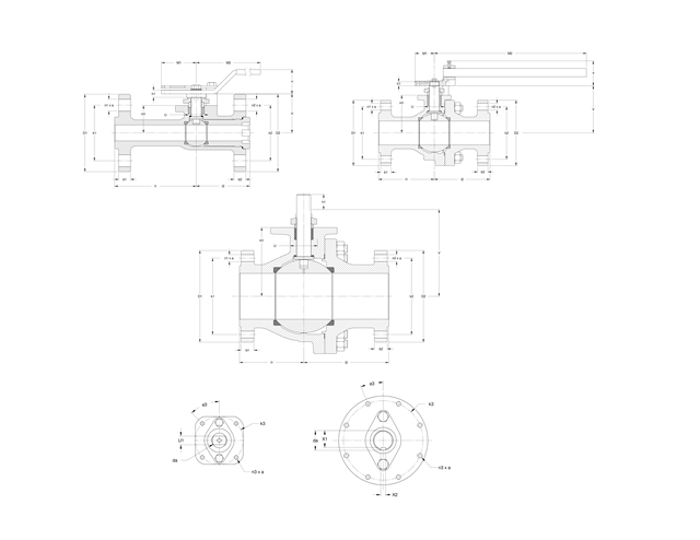 Apollo Stainless Steel Standard Port Ball Valve with Graphite Packing ...