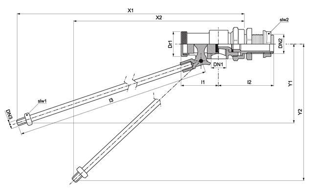 Pegler float valve equilibirum pattern M G4" (DN100)
