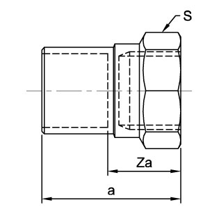 Endex Straight Connector