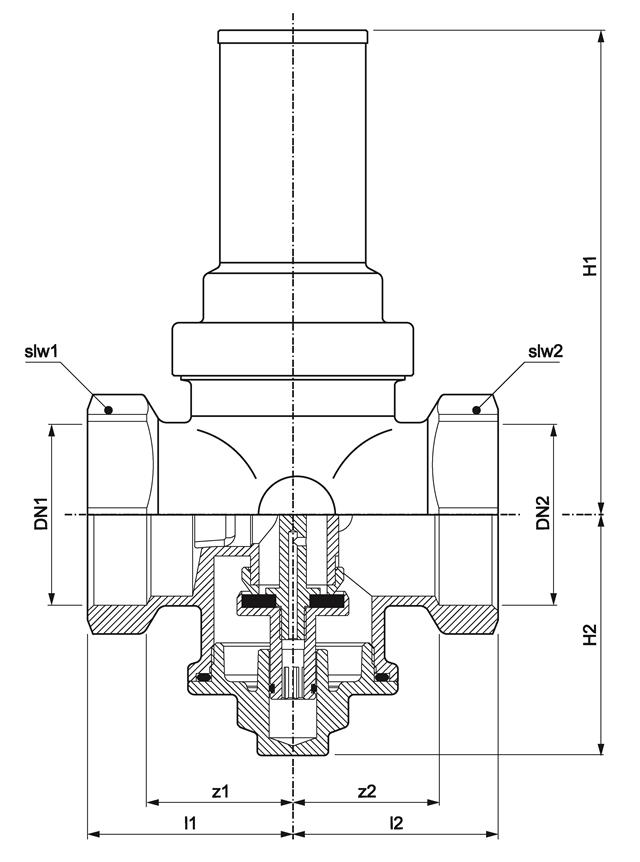 Pegler Valve pressure reducing valve FF