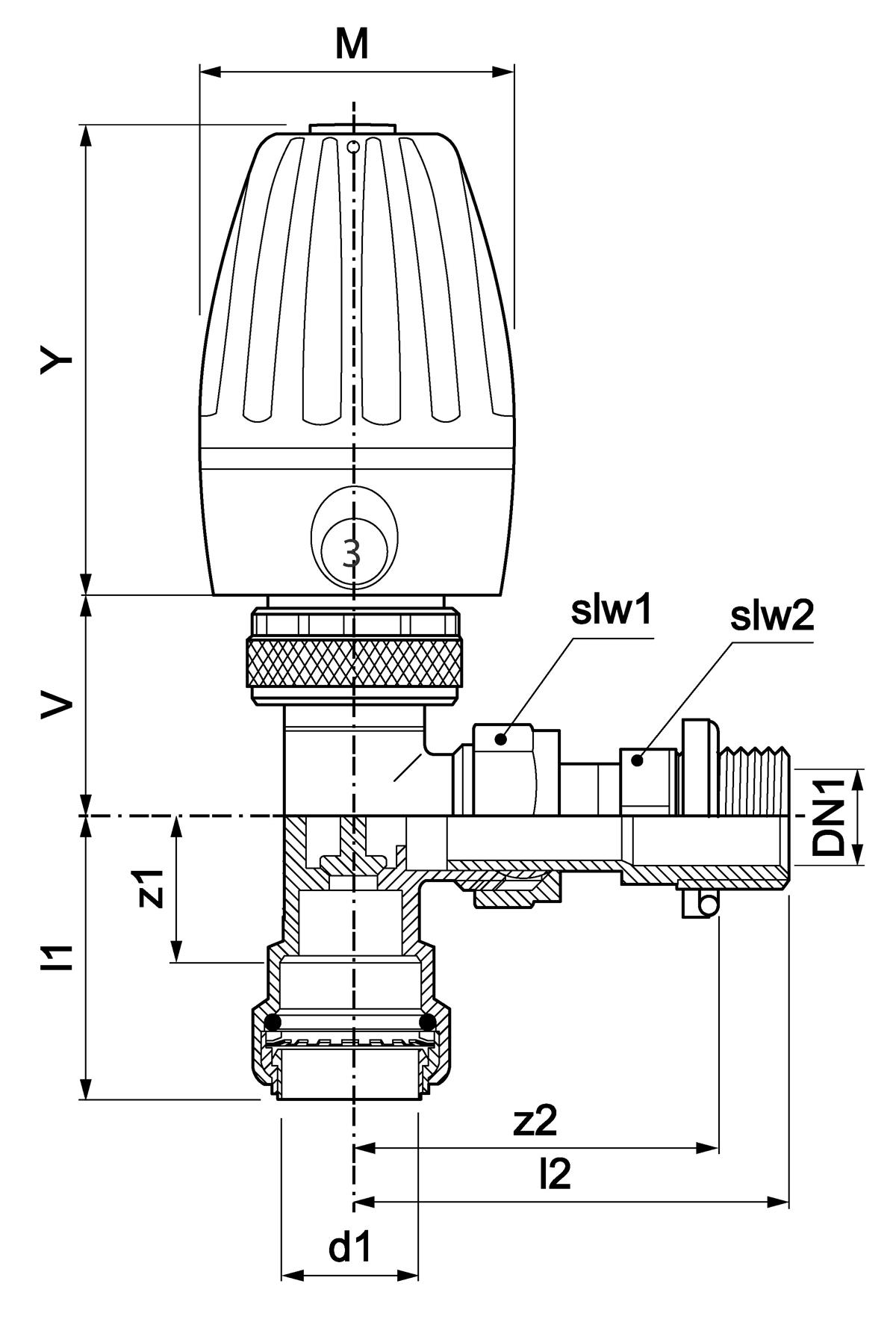 angle pattern trv intpf vertical or horizontal mounting