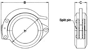 g28e | detail | VSH Shurjoint hinged lever coupli… – Aalberts IPS Shurjoint