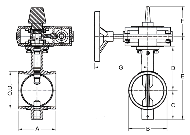 sjt300f3e | article | VSH Shurjoint butterfly val… – Aalberts IPS US