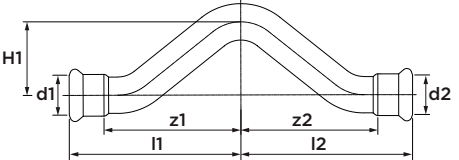 VSH XPress Copper crossover (2 x press)