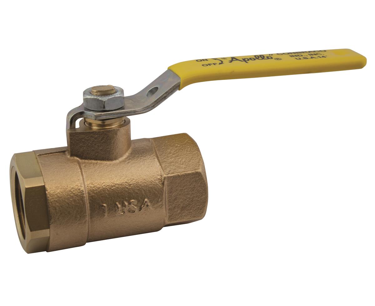 Apollo Standard Regular Port Threaded Bronze Ball Valve with Tee Handle ...