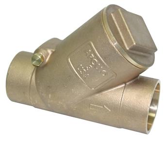 Apollo Bronze Y-Pattern Swing Check Valve with Bronze Seat Disc (2 x ...