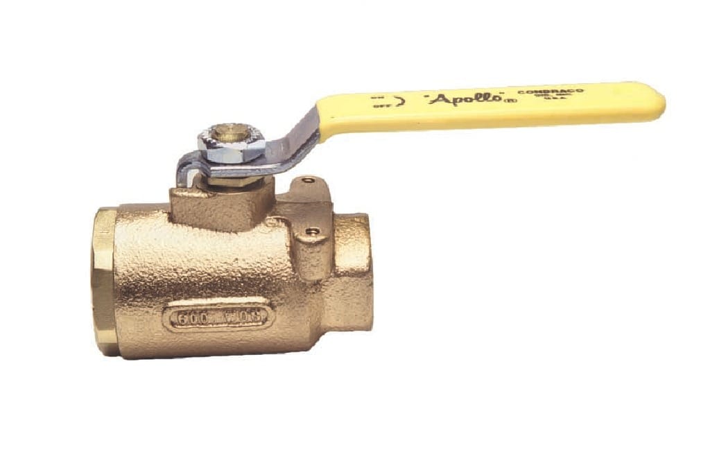Apollo Bronze 2 Piece Ball Valve with 2-1/4" CS Locking Stem Extension ...