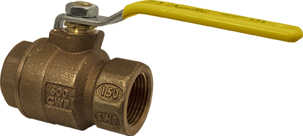 Apollo Bronze 2 Piece Full Port Ball Valve with 2-1/4″ Stem Extension ...