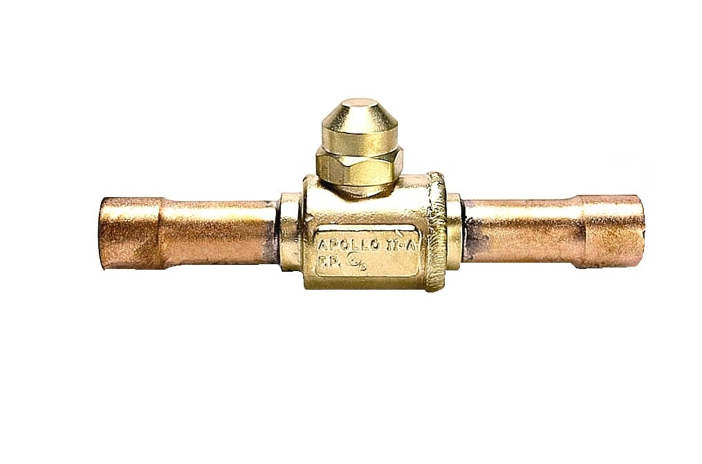 Apollo Brass Full Port UL Listed Refrigerant Ball Valve with Standard ...