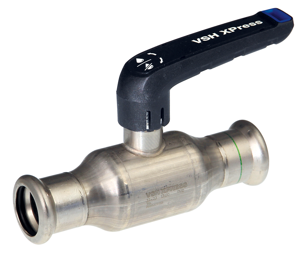 VSH XPress FullFlow Stainless ball valve (press)