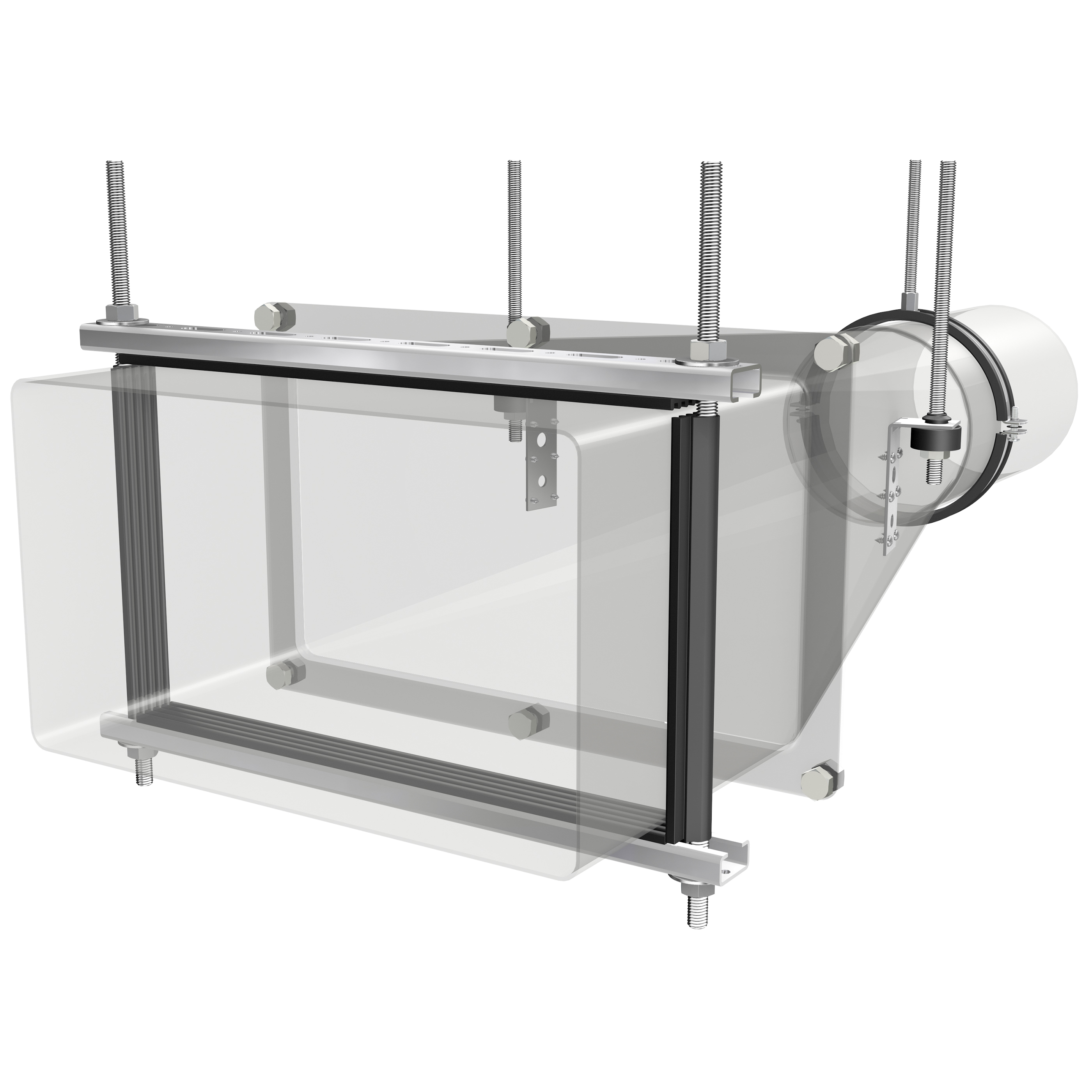 BSL air duct clip Ø 450-1200mm