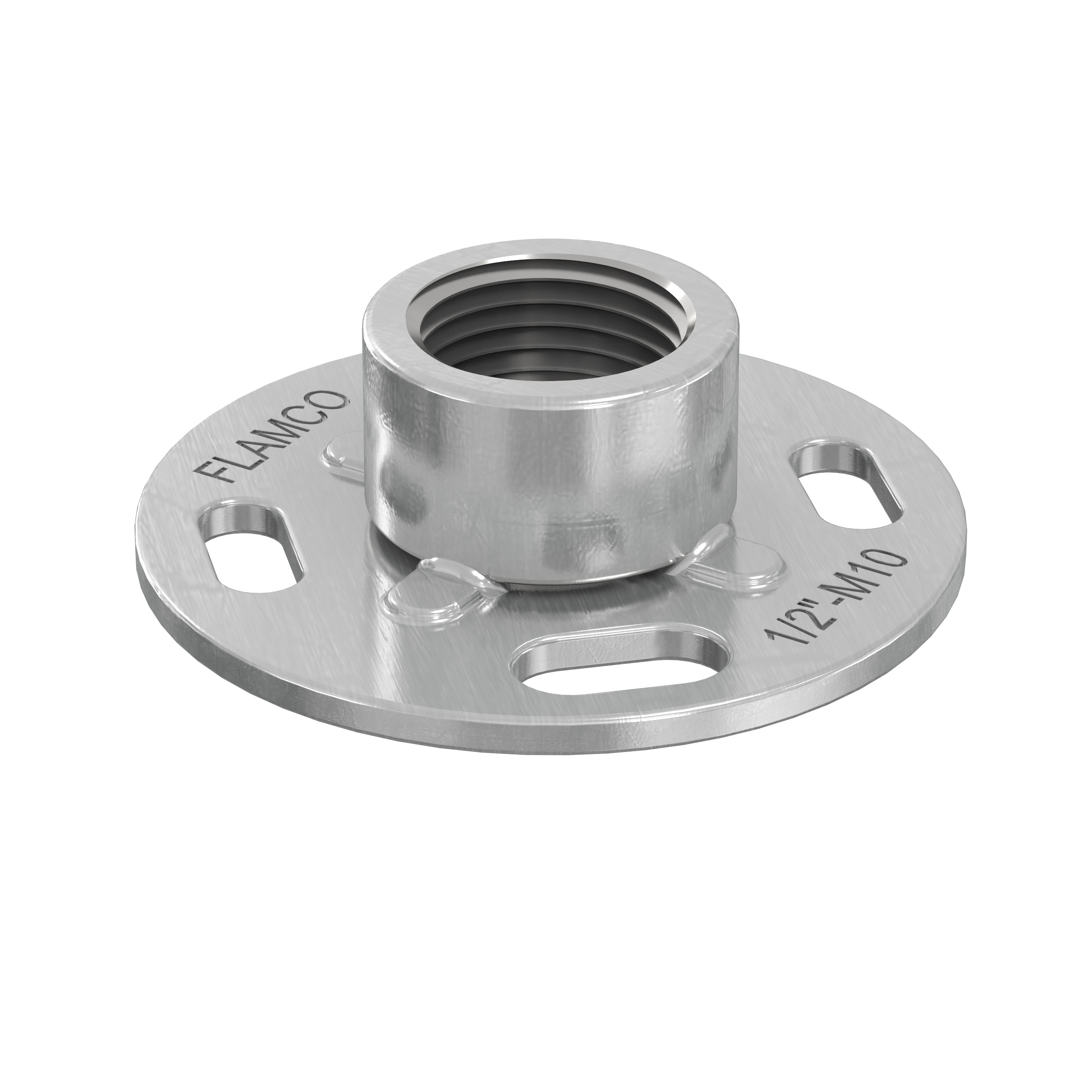 FlamcoFix backplate GP M8-M10 x 80x30