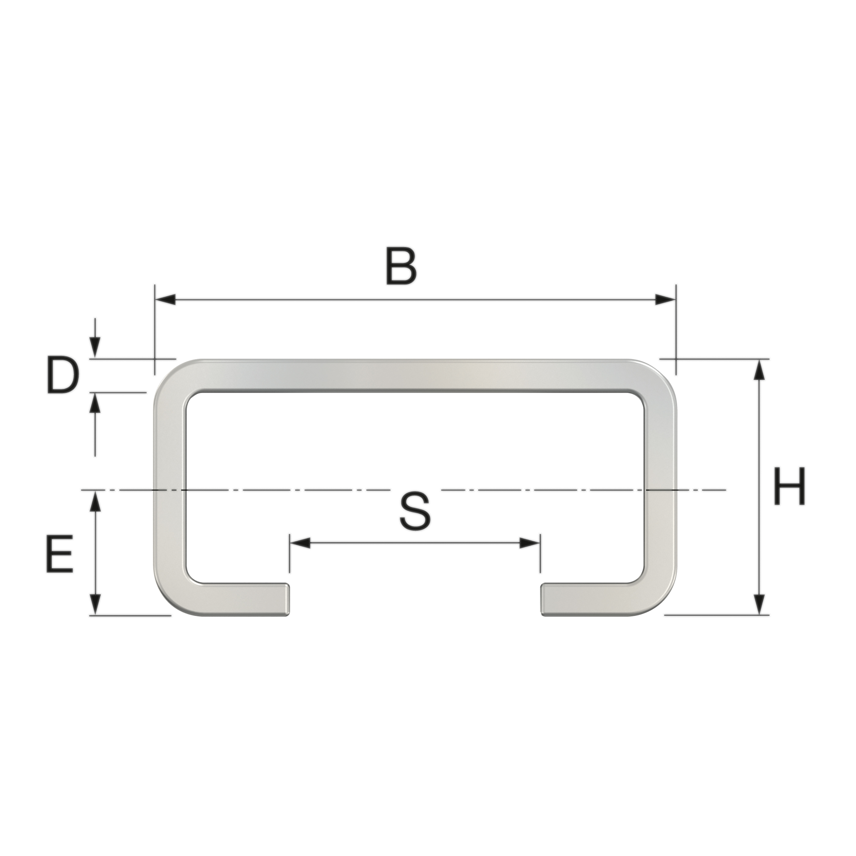 FastFix rails R4 2m p.m. RVS