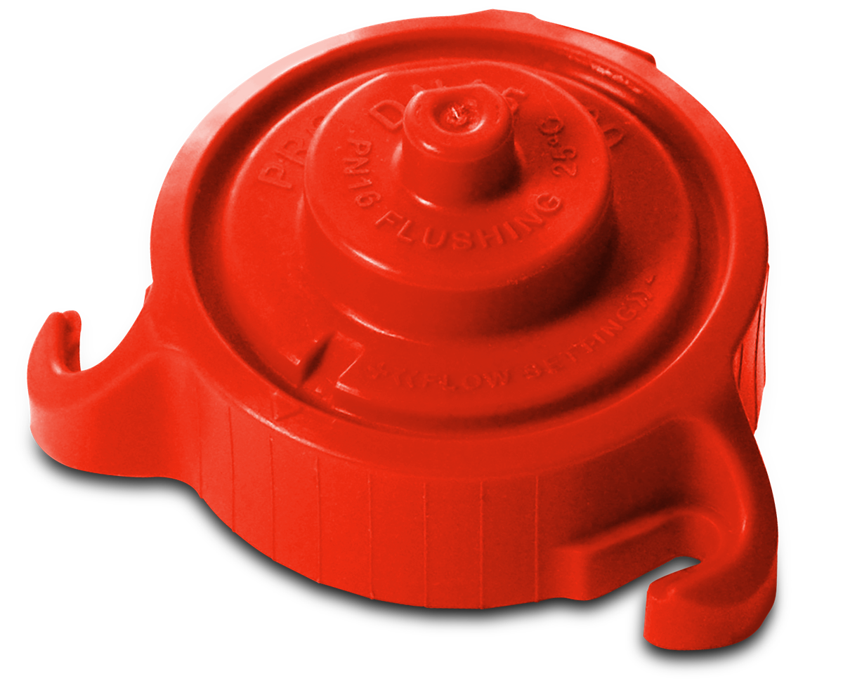 Pegler ProFlow dynamic balancing valve PICV setting and flushing cap DN20