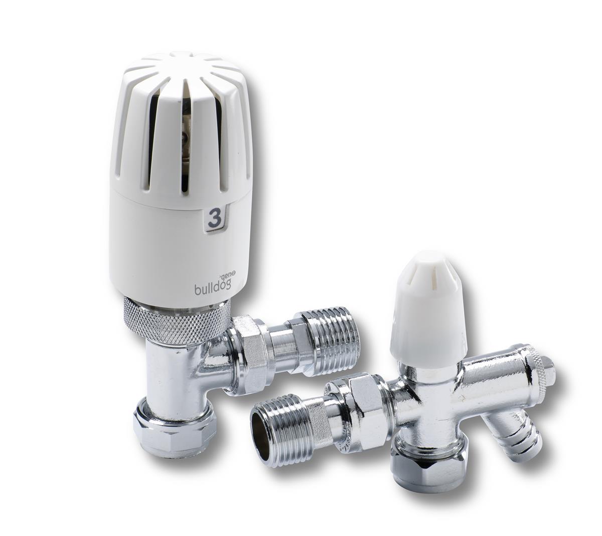 Pegler Bulldog Gen2 TRV and LS inc drain (pack)