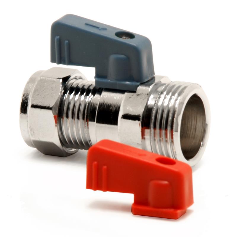 Chromium Plated Straight Pattern Brass Washing Machine Tap