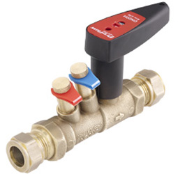 Pegler Proflow static venturi FODRV commissioning valve ( 2 x compression)