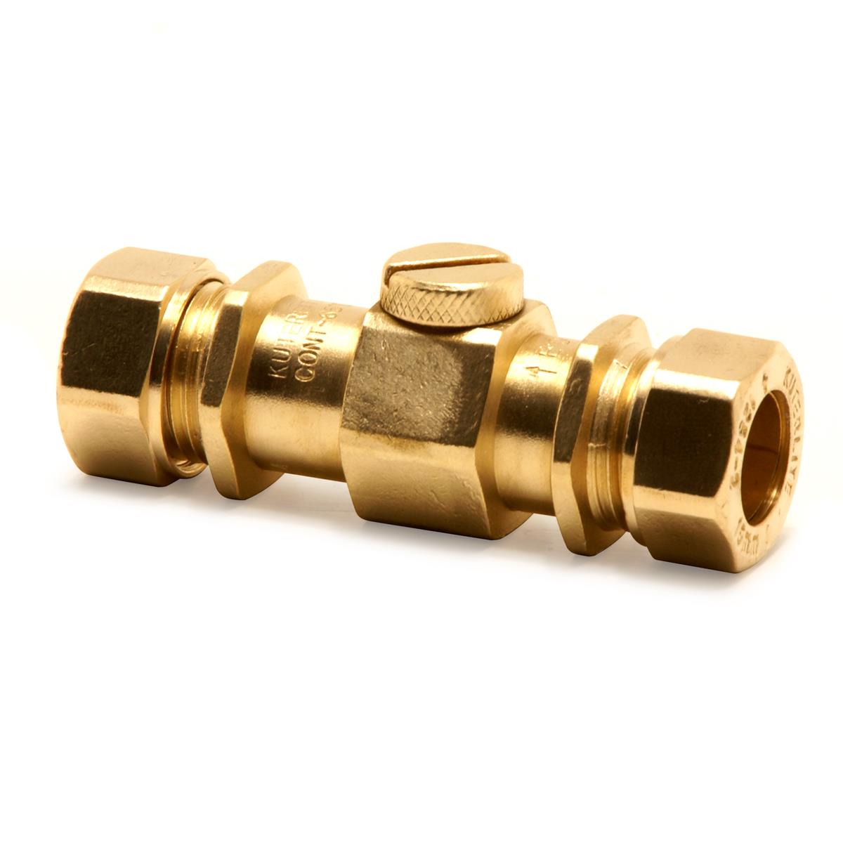 Double check valve