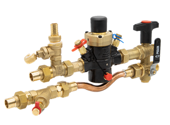 Pegler Proflow MVS dynamic balancing valve PICV with strainer LH (DN15) HF