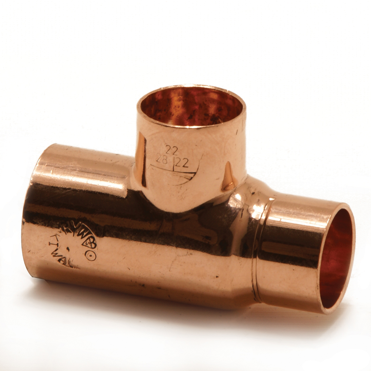 Endex tee one end and branch reduced FFF 22x18x18