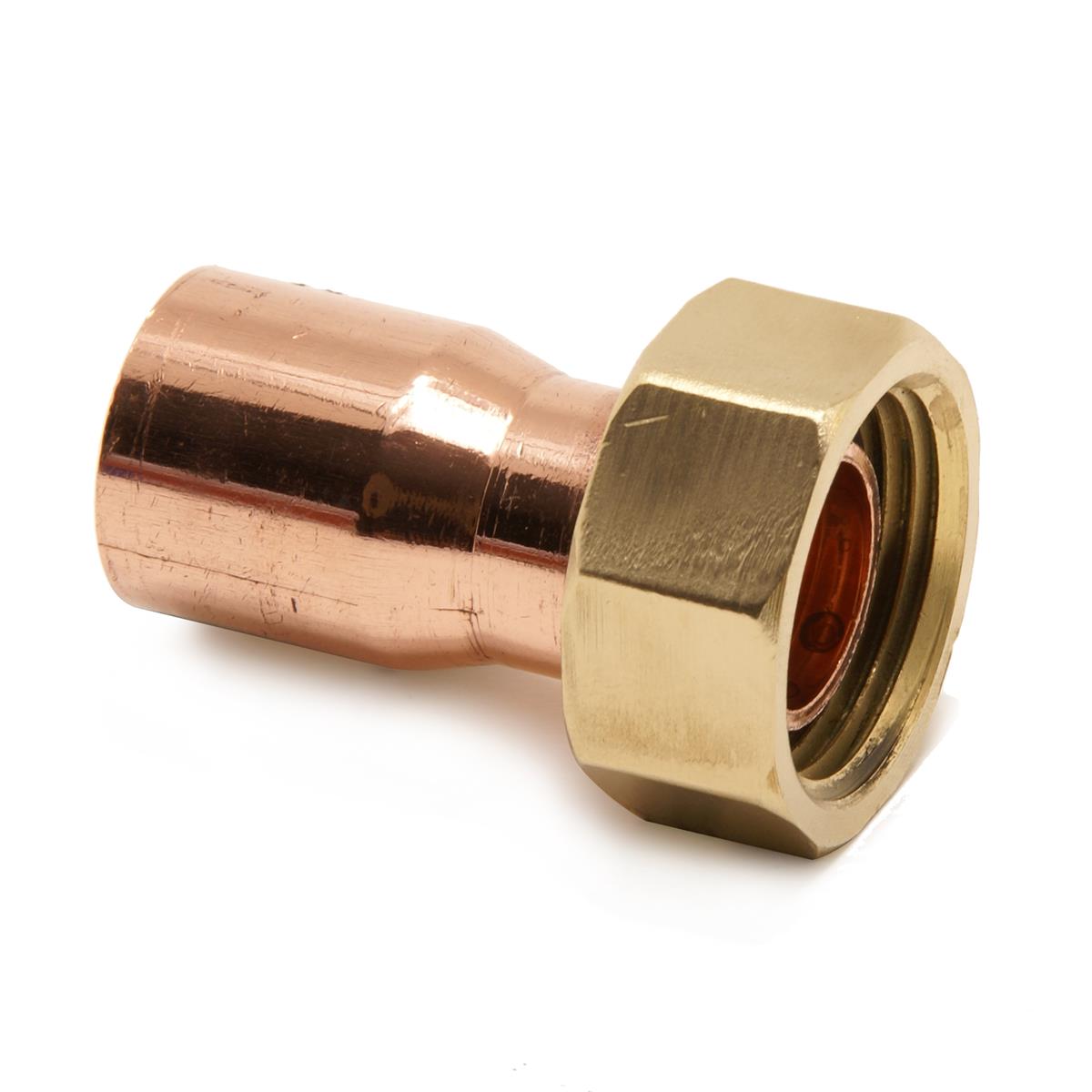 Endex Straight gas meter union