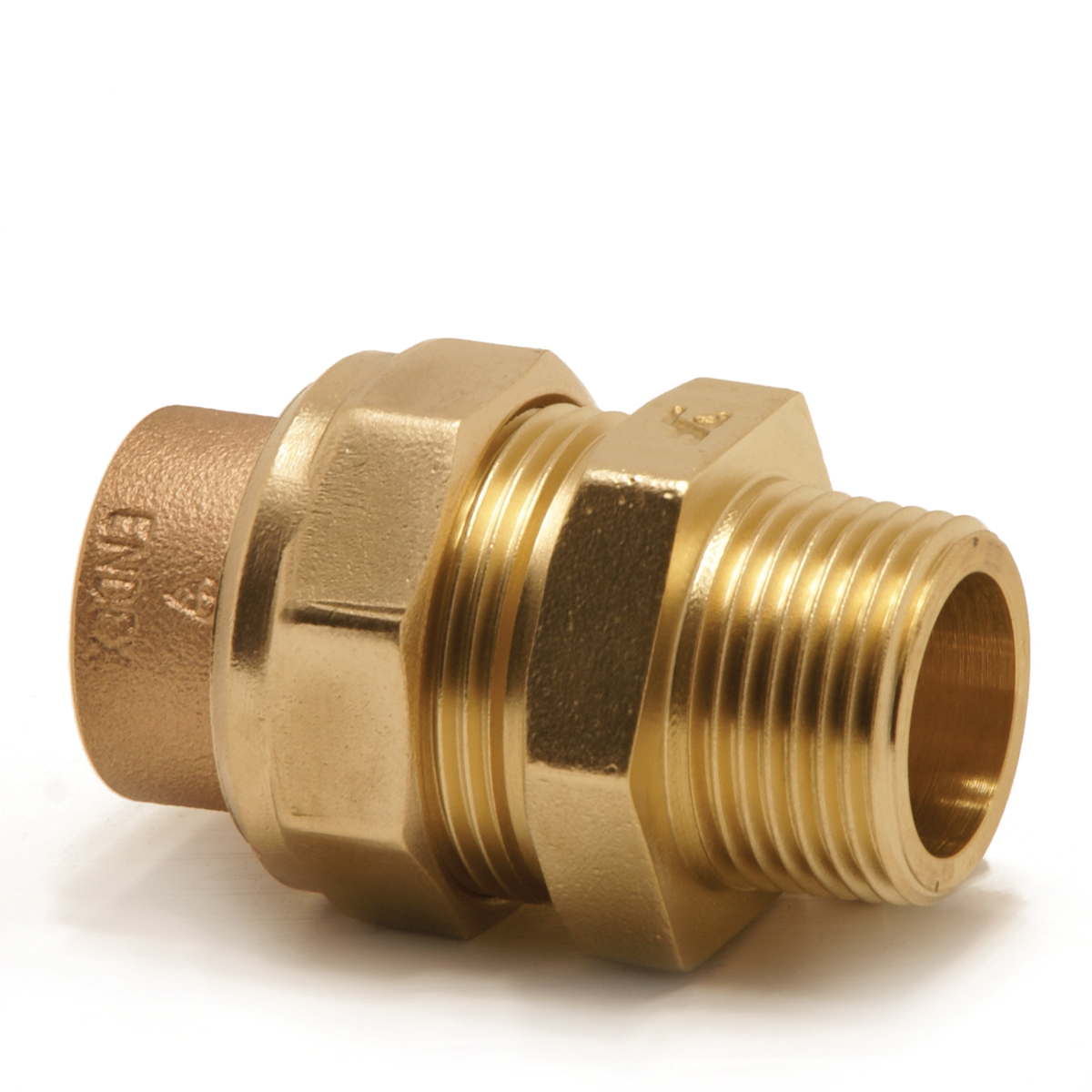 Endex straight union connector FM 22xR3/4"
