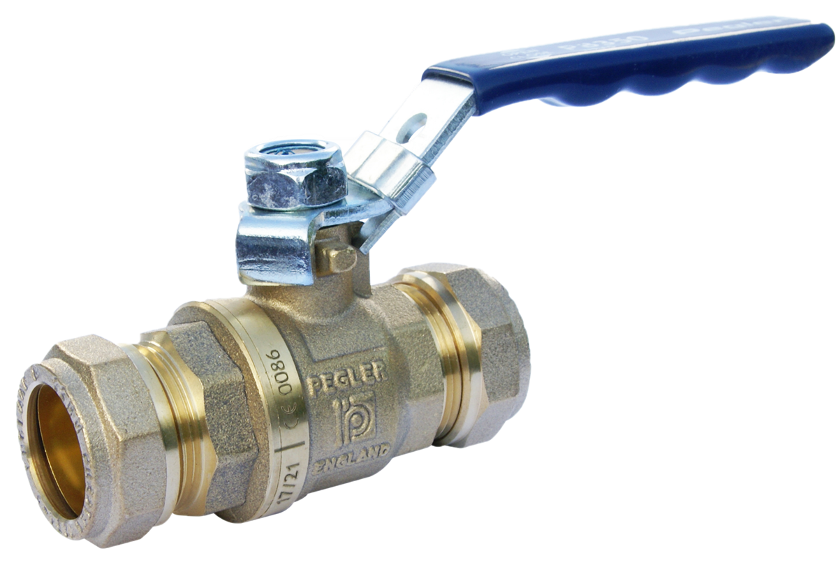 Pegler ball valve (2 x Compression)
