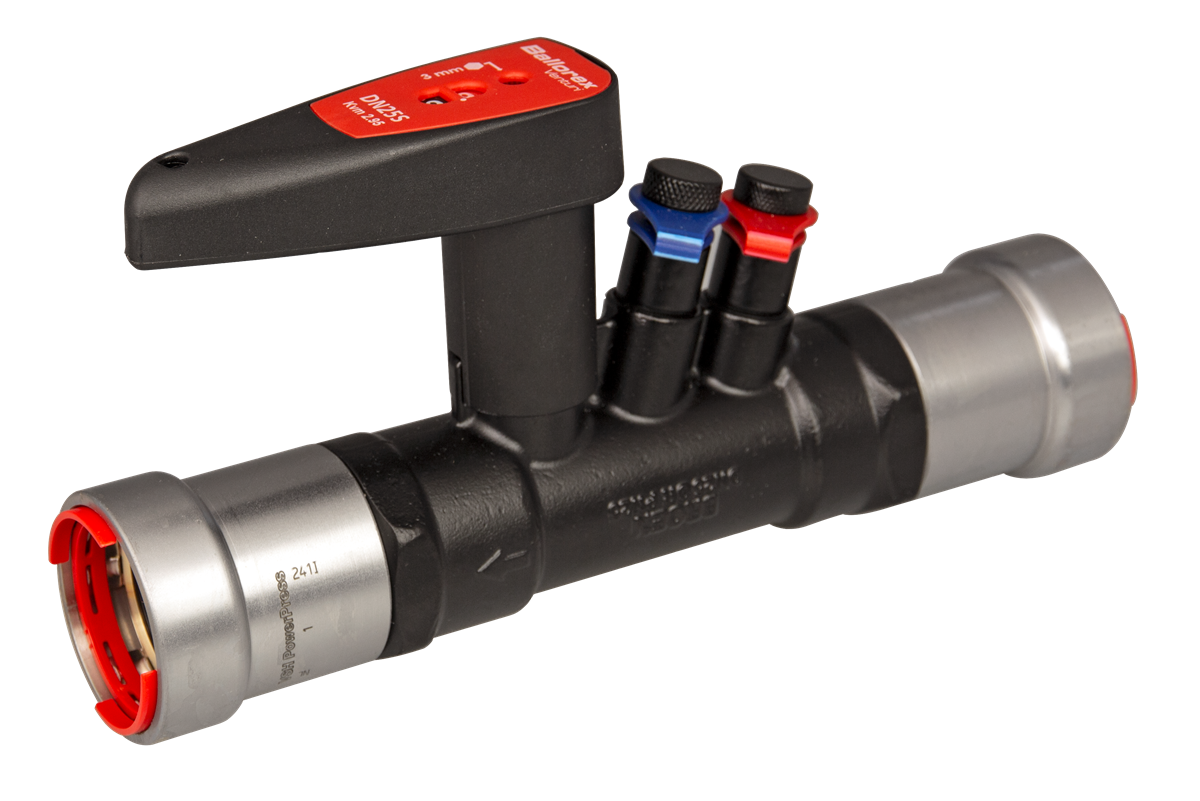 VSH PowerPress ProFlow venturi injusteringsventil 1" (DN25) SF