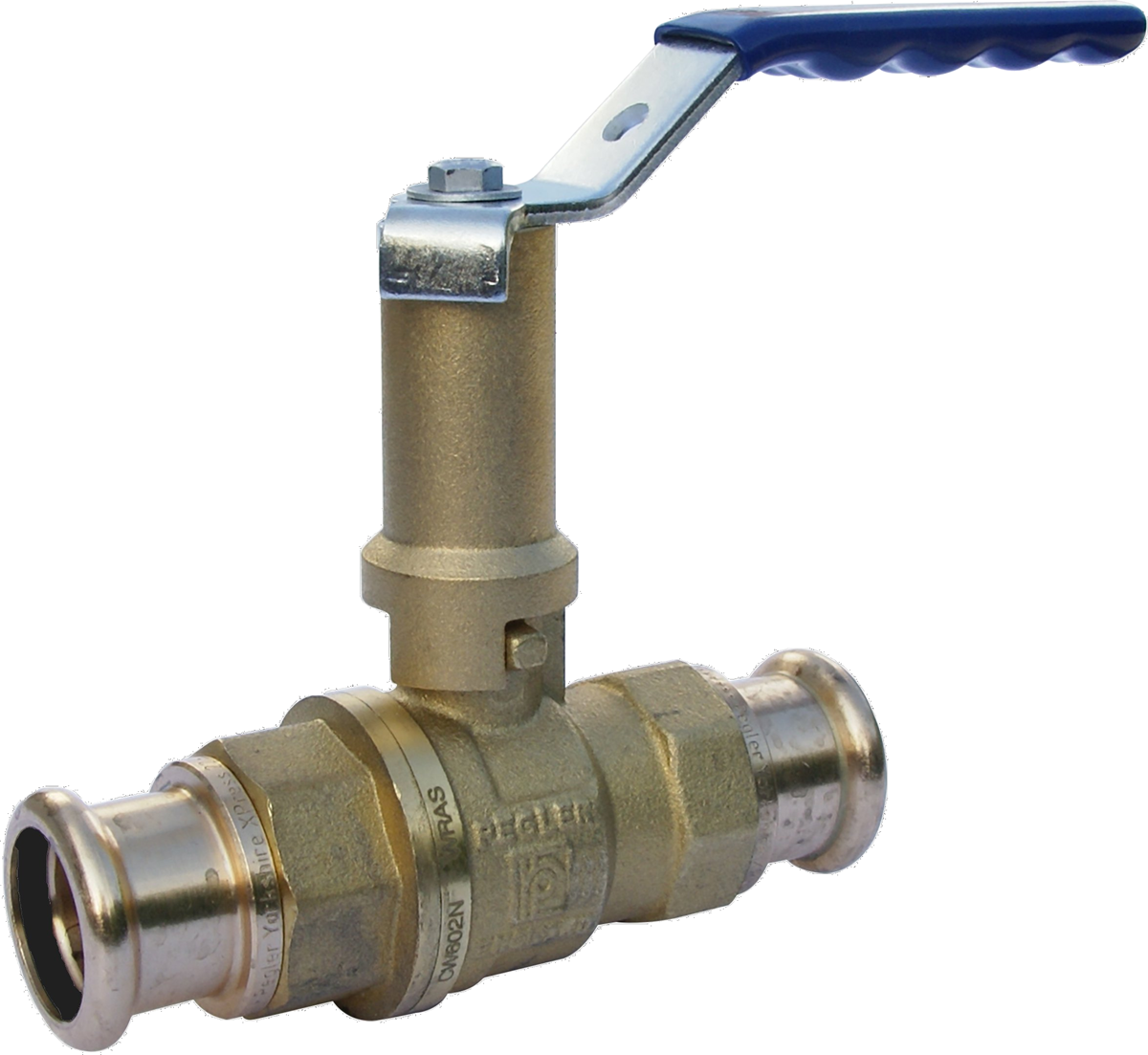 VSH XPress ball valve with extended stem (2 x press)