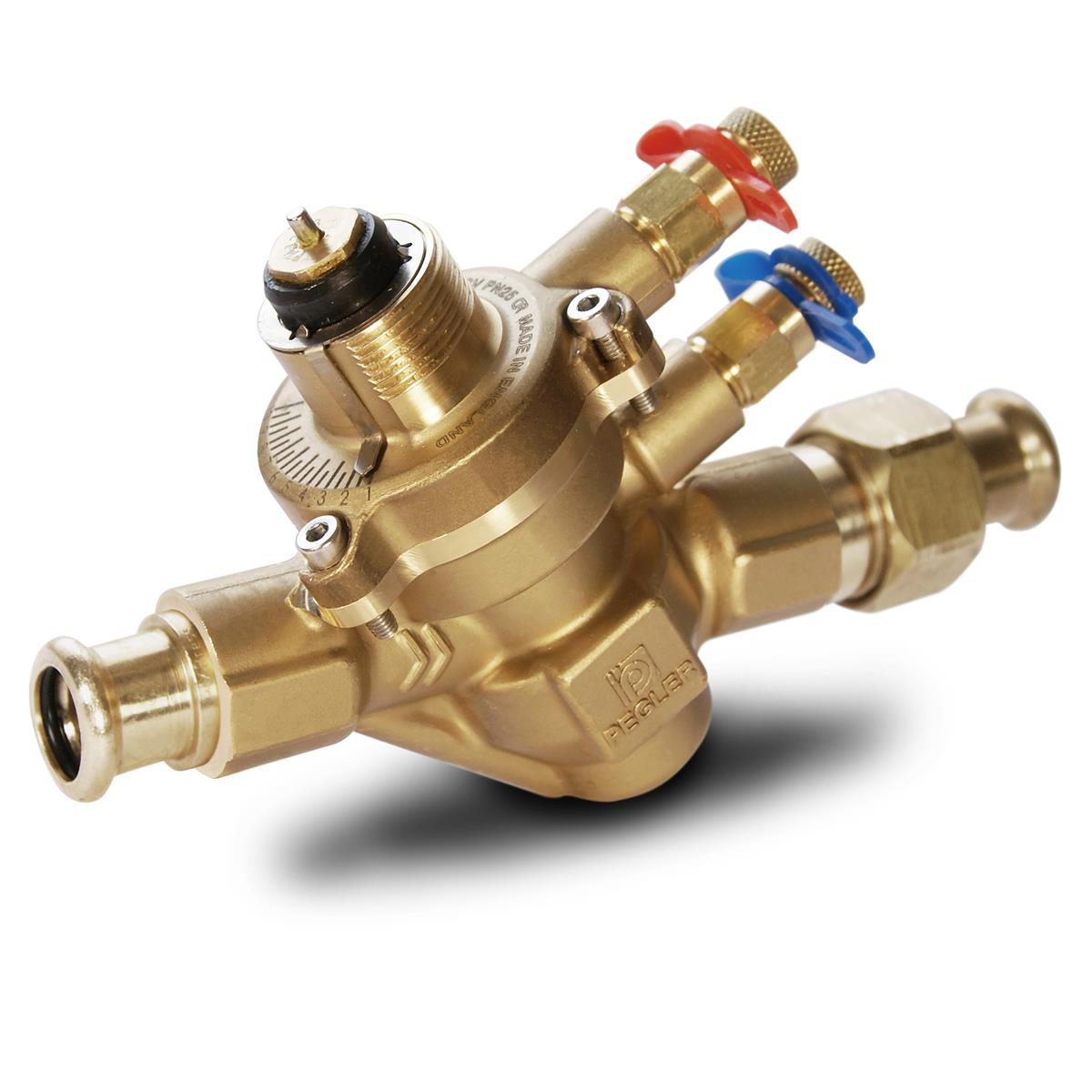 VSH XPress ProFlow dynamic balancing valve PICV with union