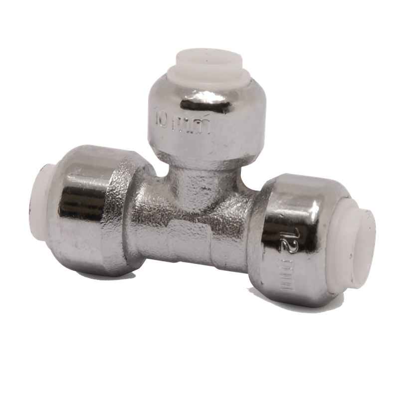 VSH Tectite Classic T-piece reduced (Cr) (2x) (3 x push)