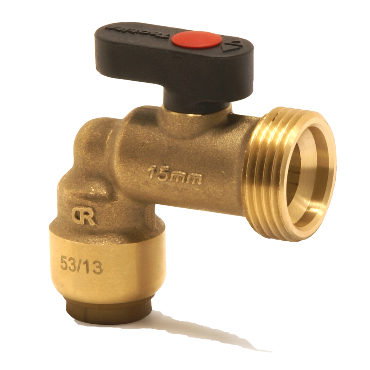 VSH Tectite bent appliance valve FM 15xG3/4" (DN20)