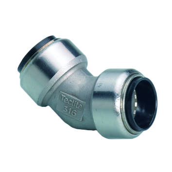 VSH Tectite 316 elbow 45° (2 x push)