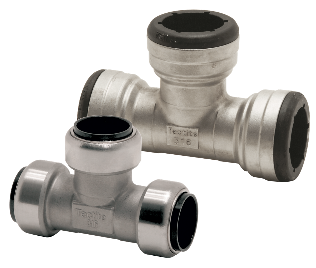VSH Tectite 316 T-piece (3 x push)