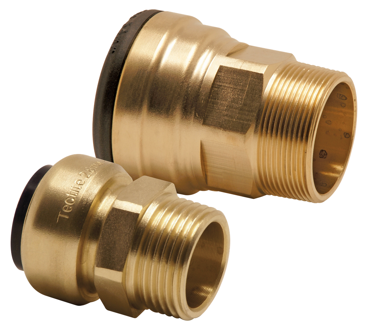 VSH Tectite Pro straight connector (push x male thread)