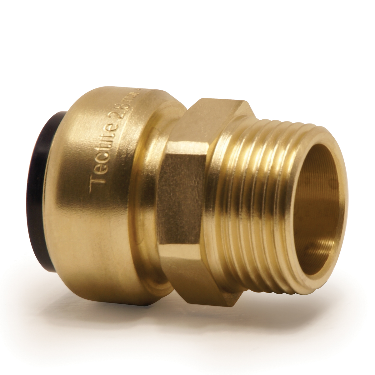 VSH Tectite Pro straight connector (push x male thread)