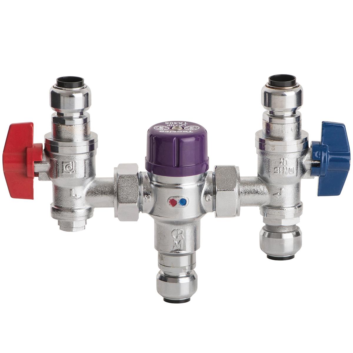 VSH Tectite thermostatic mixing valve FFF 15 (DN15)