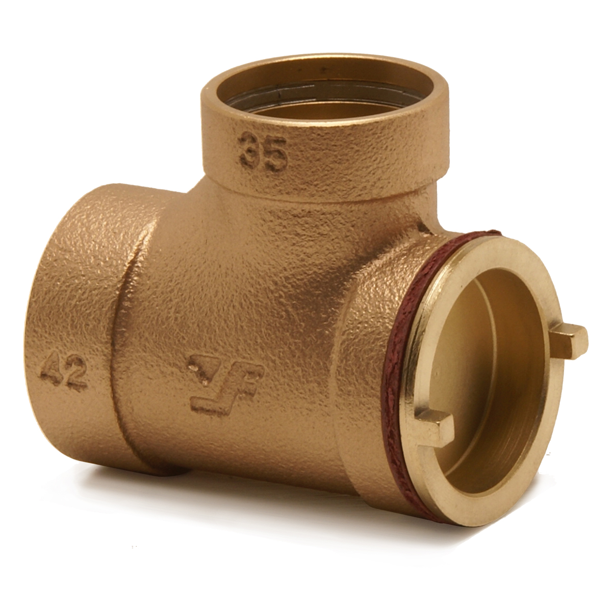 Pegler Yorkshire Waste pitcher tee with reduced brand and cleaning eye ...