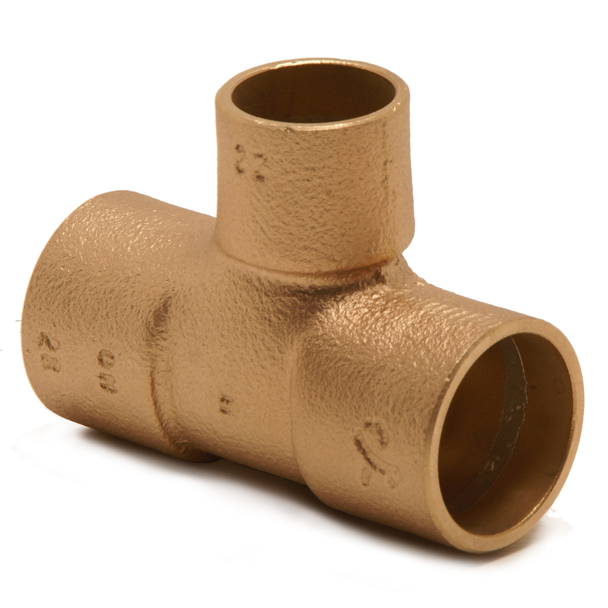 Pegler Yorkshire sweeping tee with reduced branch FFF 22x22x15