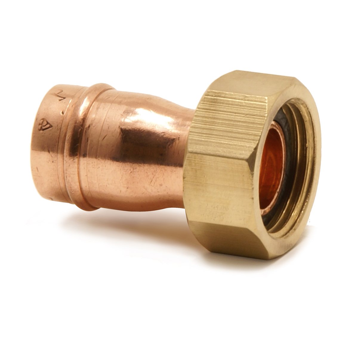 Pegler Yorkshire straight gas meter union FF 22xRp3/4"