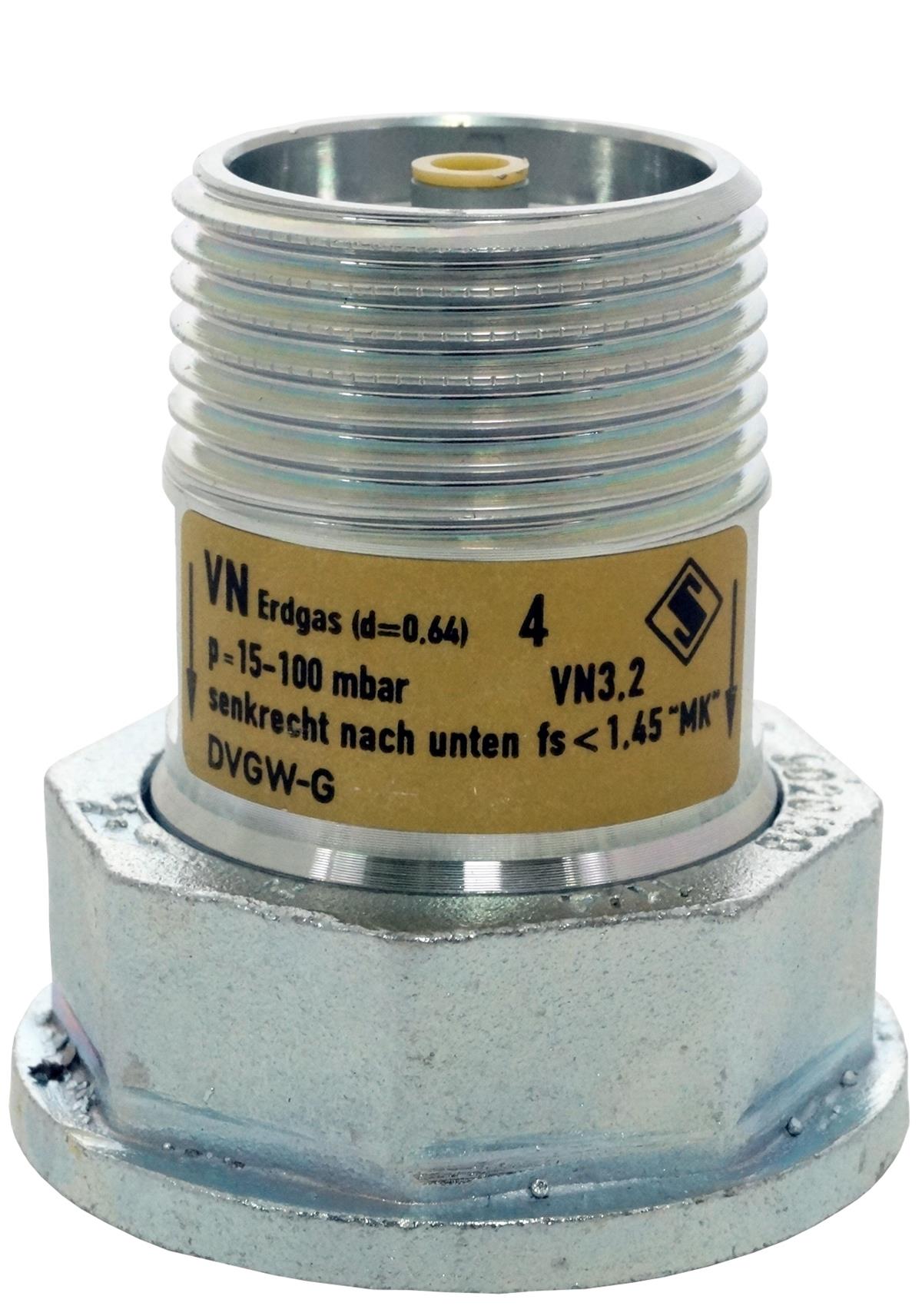 SEPP Gas gas meter connection set with excess flow valve