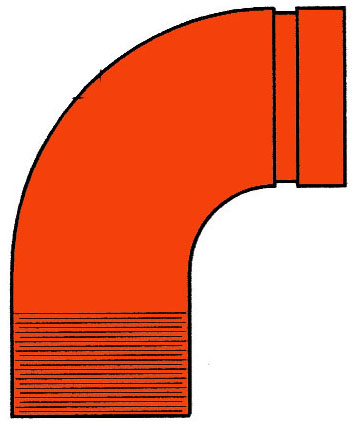 7118 | detail | VSH Shurjoint 90° elbow (groove … – Aalberts IPS US