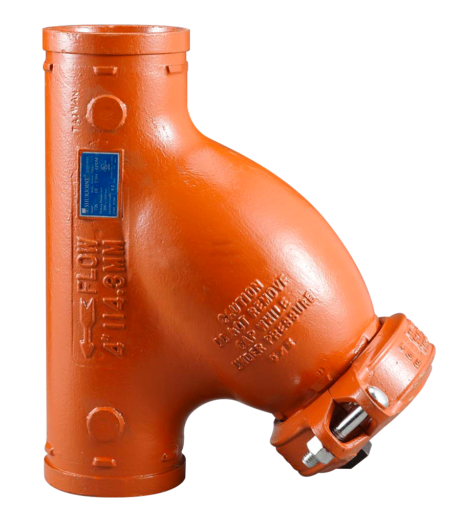 VSH Shurjoint Y-type strainer MM 711.2 orange ISO, fab.