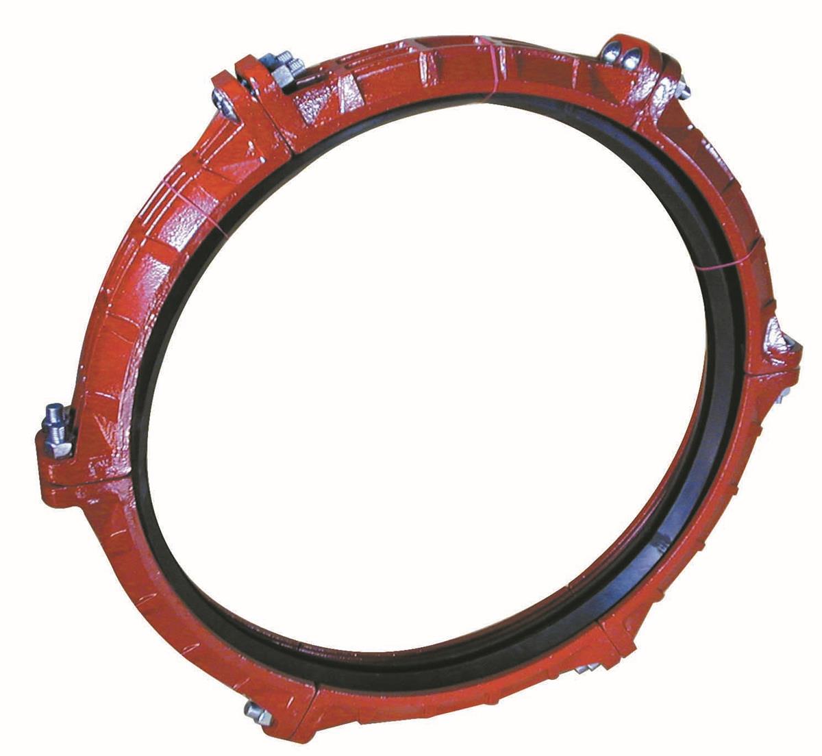 VSH Shurjoint large diameter coupling (2 x groove), EPDM gasket