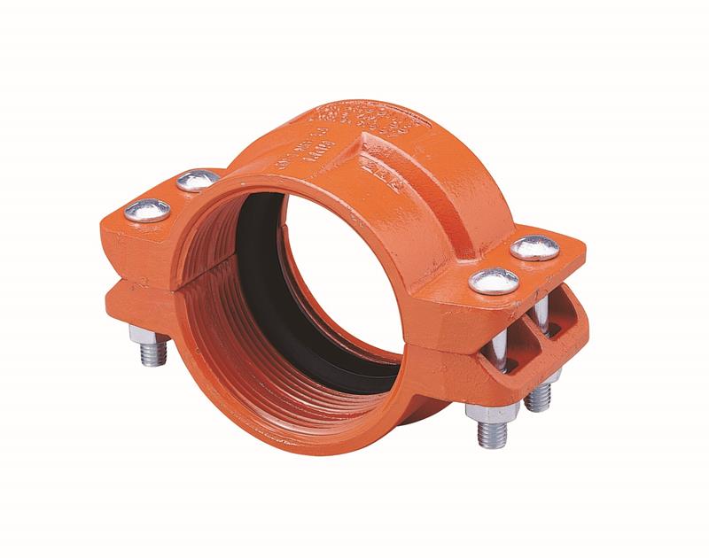 VSH Shurjoint HDPE transition coupling (clamp x groove), EPDM gasket