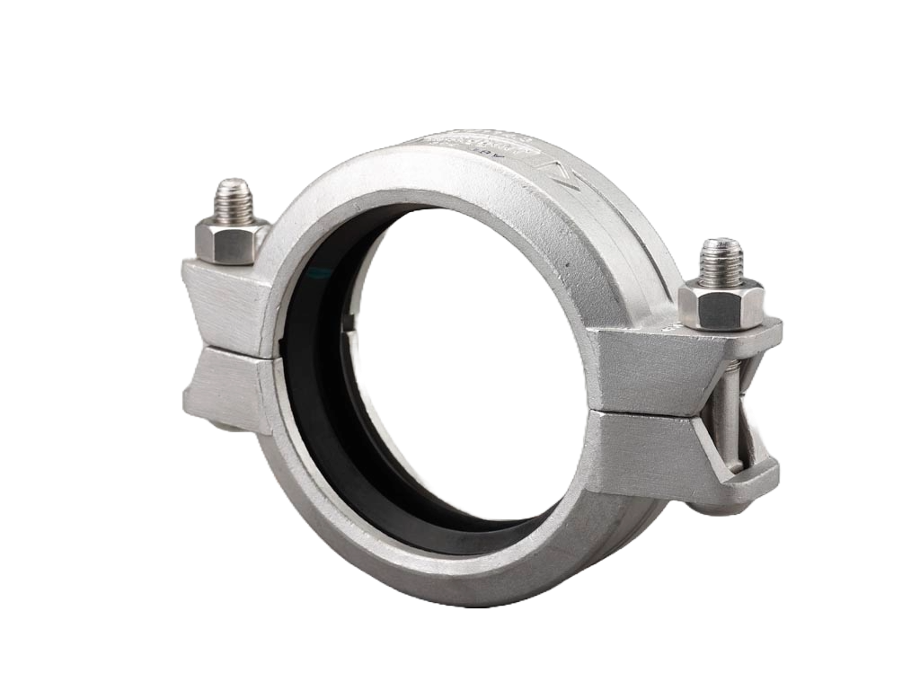 VSH Shurjoint stainless steel rigid coupling (2 x groove), EPDM gasket