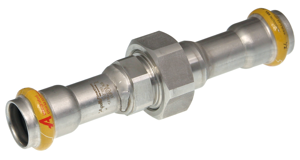 VSH SmartPress straight union HNBR (2 x press)