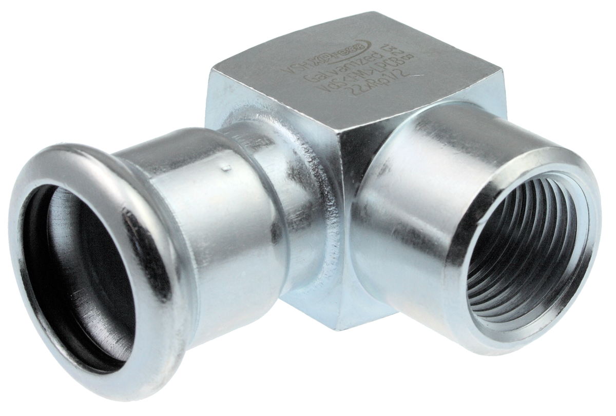 VSH XPress Carbon angle adapter 90° FF 28xRp1/2"